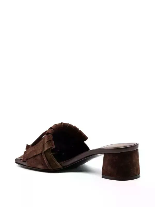 DONNARÌ 50mm Suede Mules