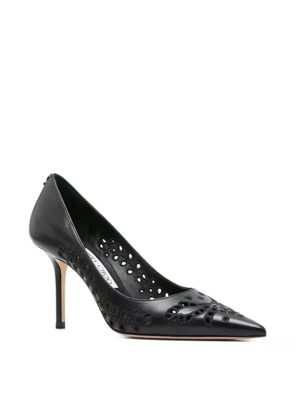 JIMMY CHOO Love Pointed-toe Pumps - Black