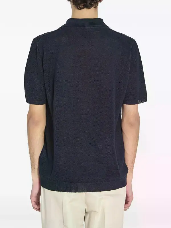 ROBERTO COLLINA Piqué Polo Shirt