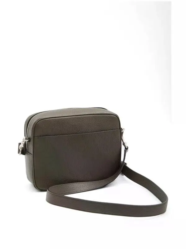 Saint Laurent Small Camera Hammered-leather Messenger Bag