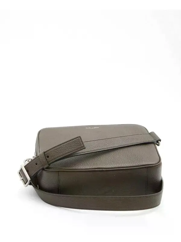 Saint Laurent Small Camera Hammered-leather Messenger Bag