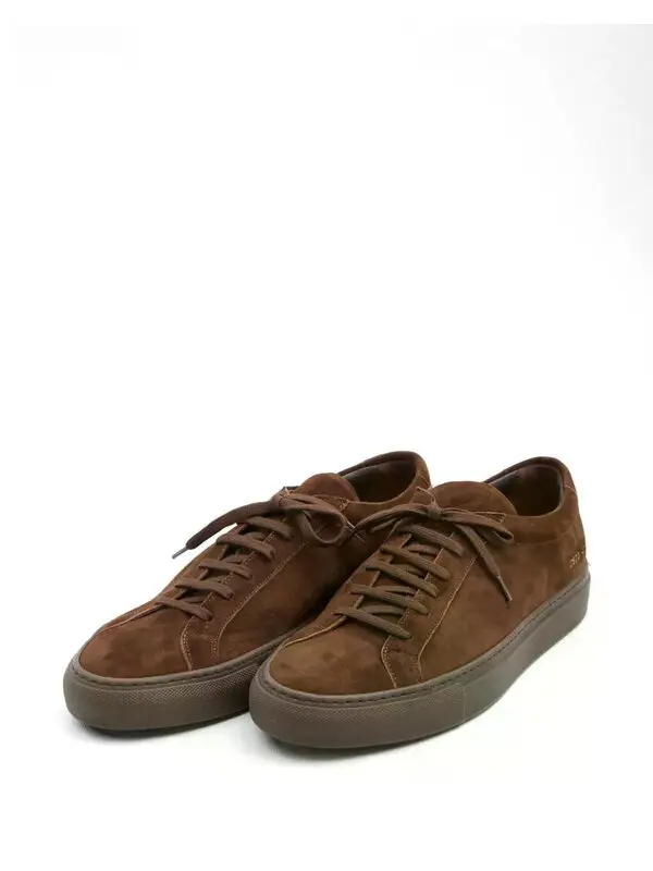 COMMON PROJECTS Achilles Suede Lace-up Sneakers - Brown