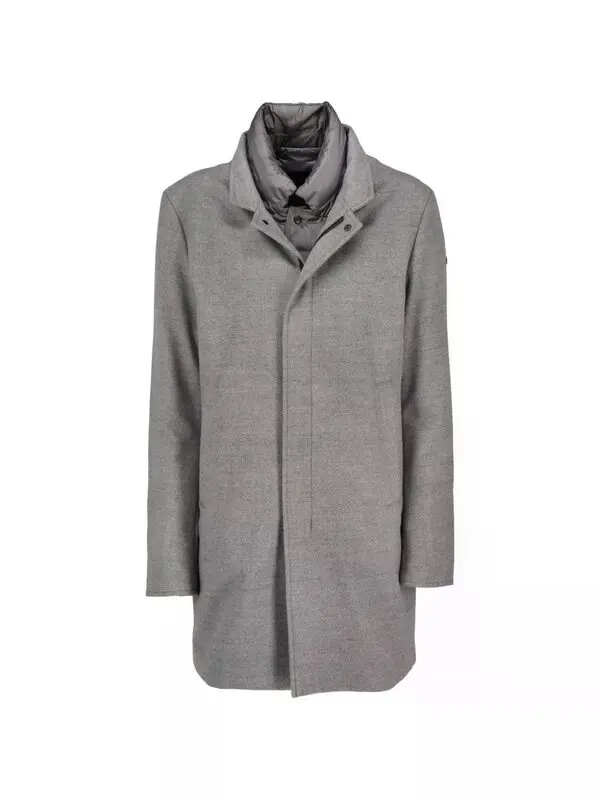 Vintage Hooded Layered Coat
