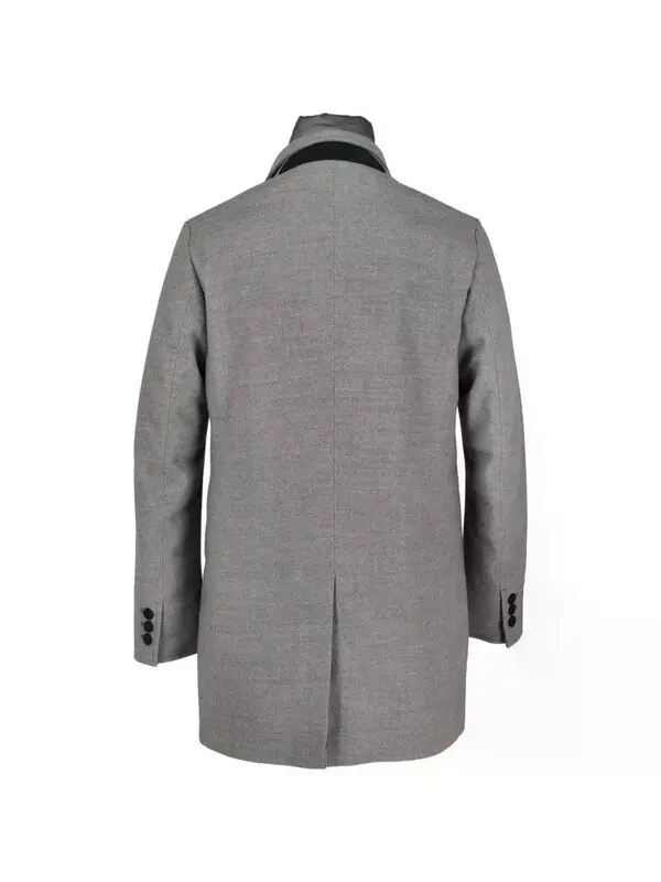 Vintage Hooded Layered Coat