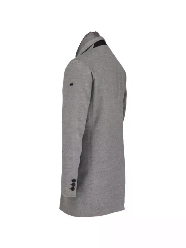 Vintage Hooded Layered Coat