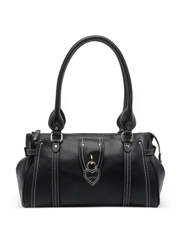 Liu Jo Heart-logo Shoulder Bag - Black