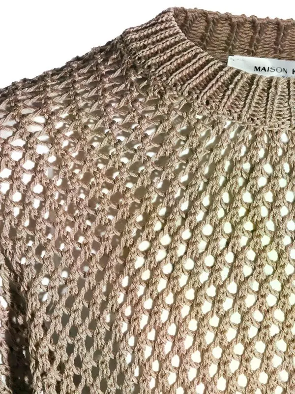 Maison Kitsuné Open-knit Jumper