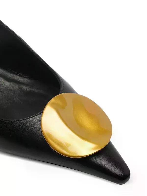 VIC MATIE Baron Slingback Pumps - Black