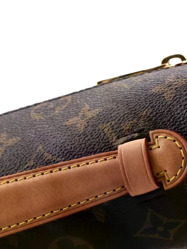LOUIS VUITTON Pochette Metis Monogram Canvas Crossbody Bag - Brown