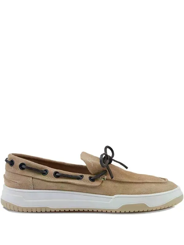 Paul & Shark Yacht Club Suede Lace-up Loafers