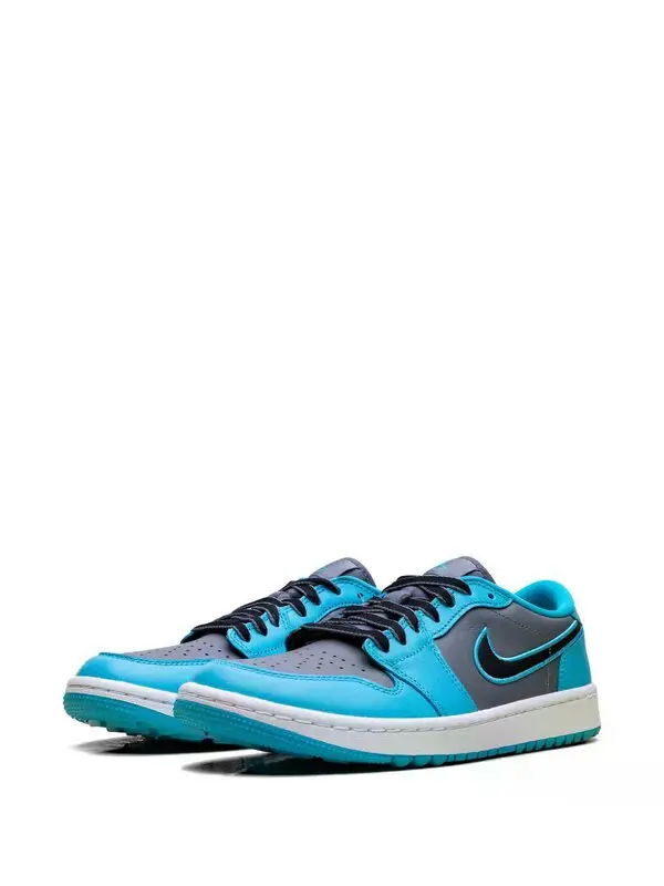 JORDAN Air 1 Logo Detail Sneakers - Blue