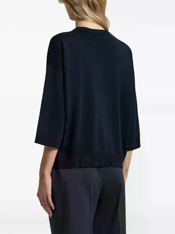 Peserico Cotton Pocket Sweater