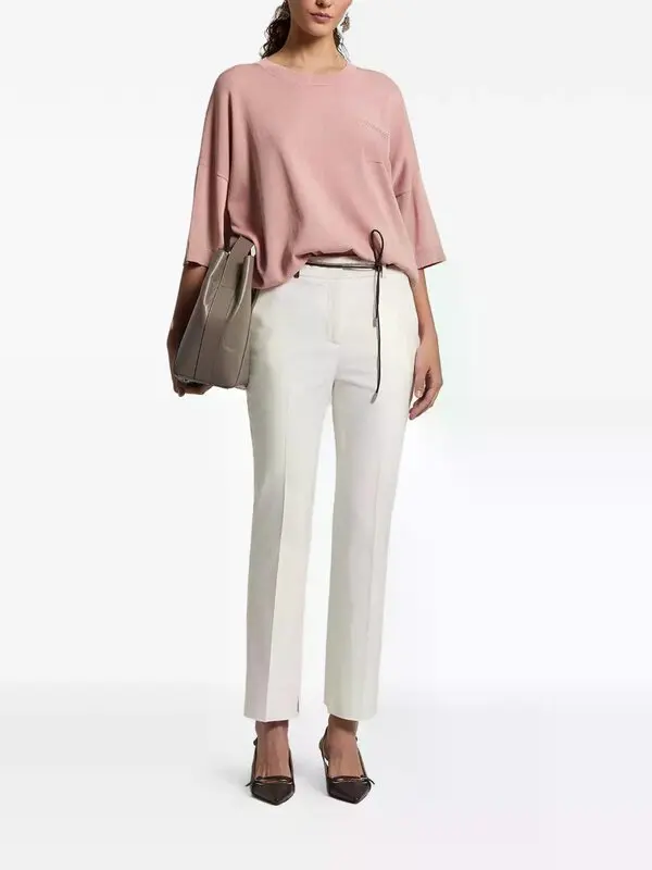 Peserico Cotton Pocket Sweater
