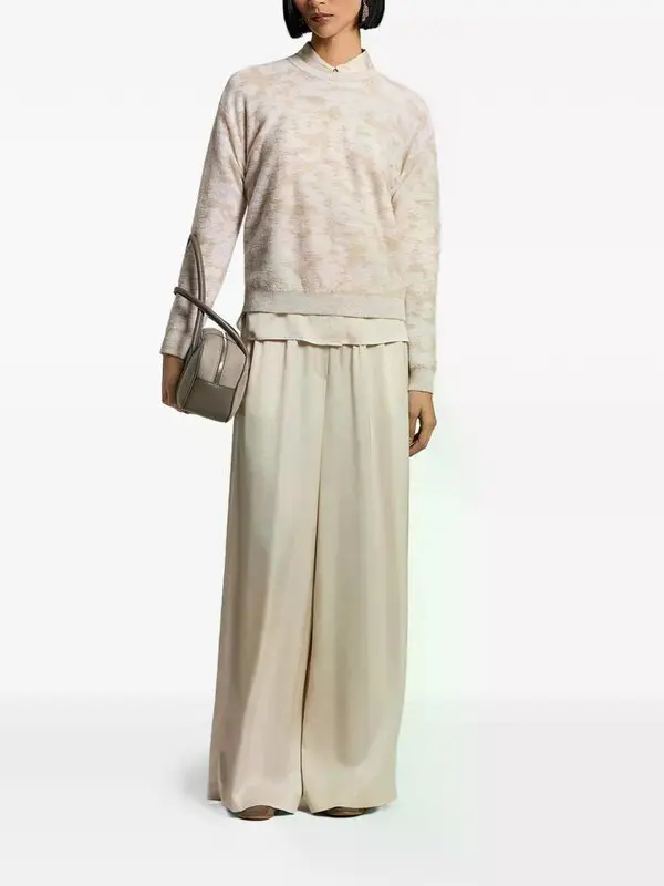 Peserico Patterned Sequined Sweater