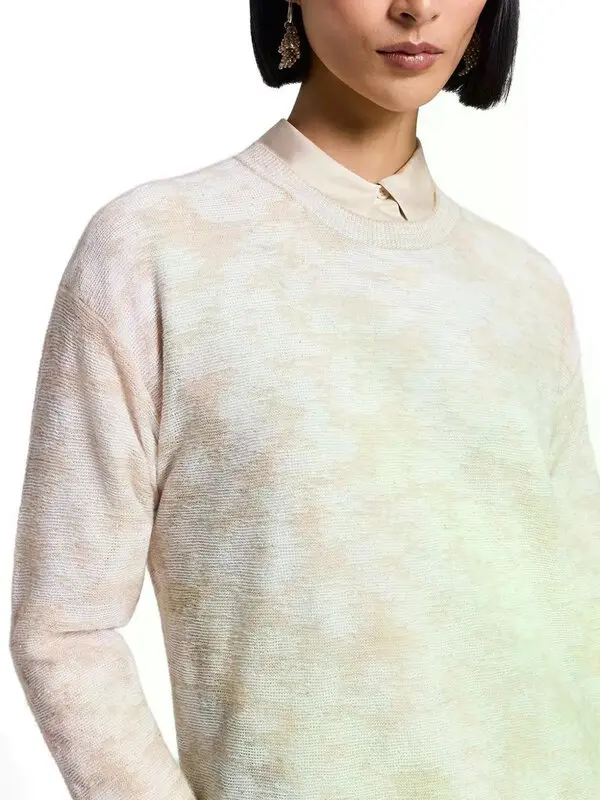 Peserico Patterned Sequined Sweater