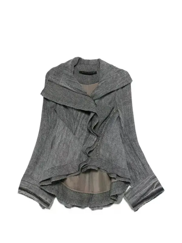 YEHUAFAN Ruffled Jacket