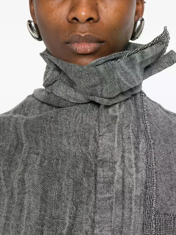 YEHUAFAN Ruffled Jacket