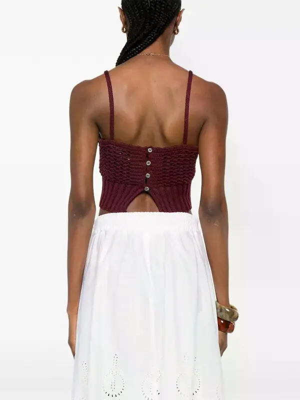 FORTE_FORTE Knitted Bralette Top