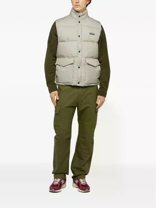 IUTER Button-up Puff Vest - Neutrals