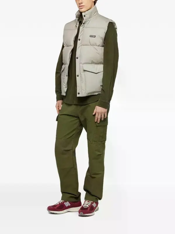 IUTER Button-up Puff Vest - Neutrals