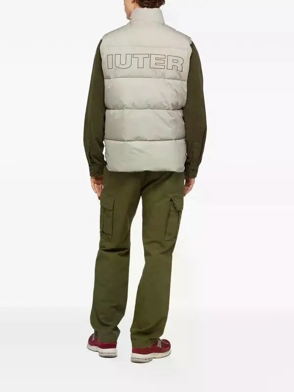 IUTER Button-up Puff Vest - Neutrals