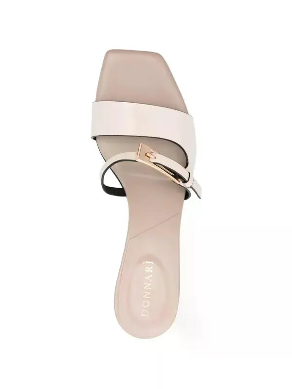 DONNARÌ Buckle Leather Sandals
