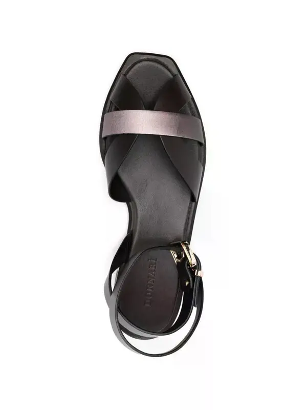 DONNARÌ Criss-cross Strap Sandals
