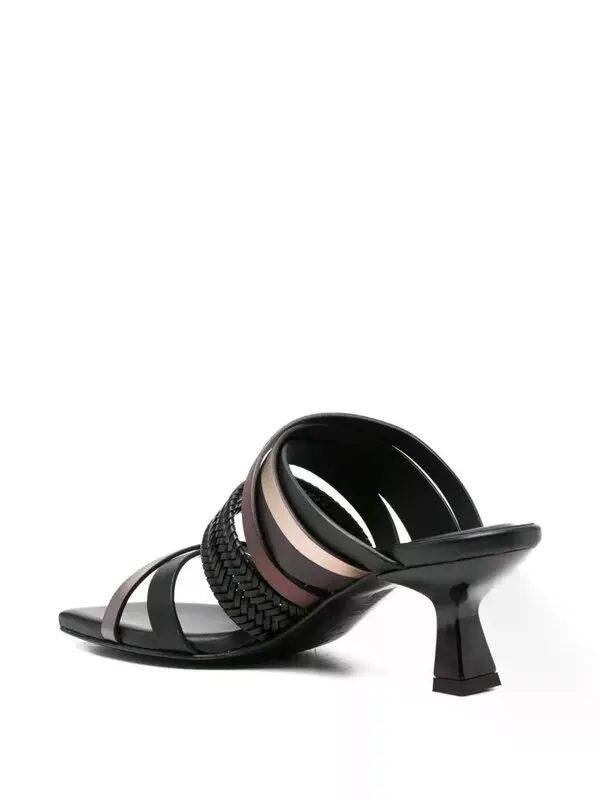 DONNARÌ Braided Strap Sandals
