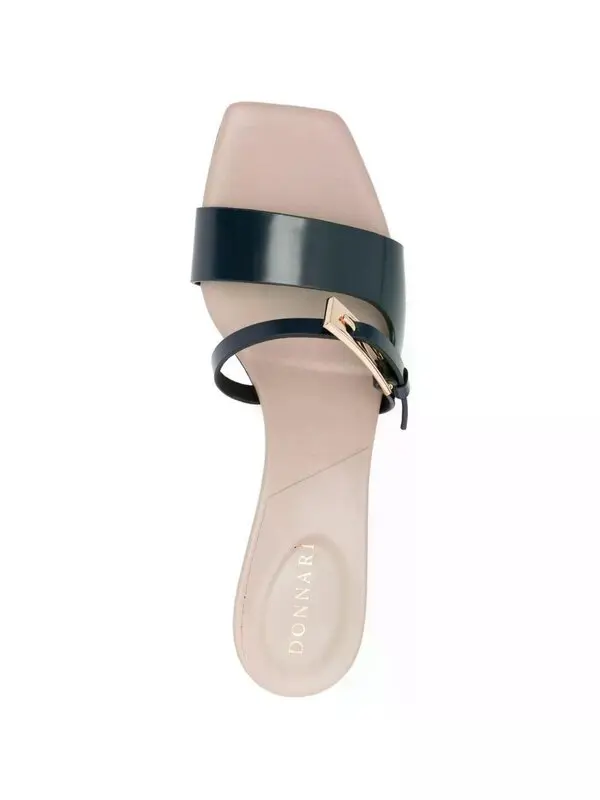 DONNARÌ Buckle-fastening Leather Sandals