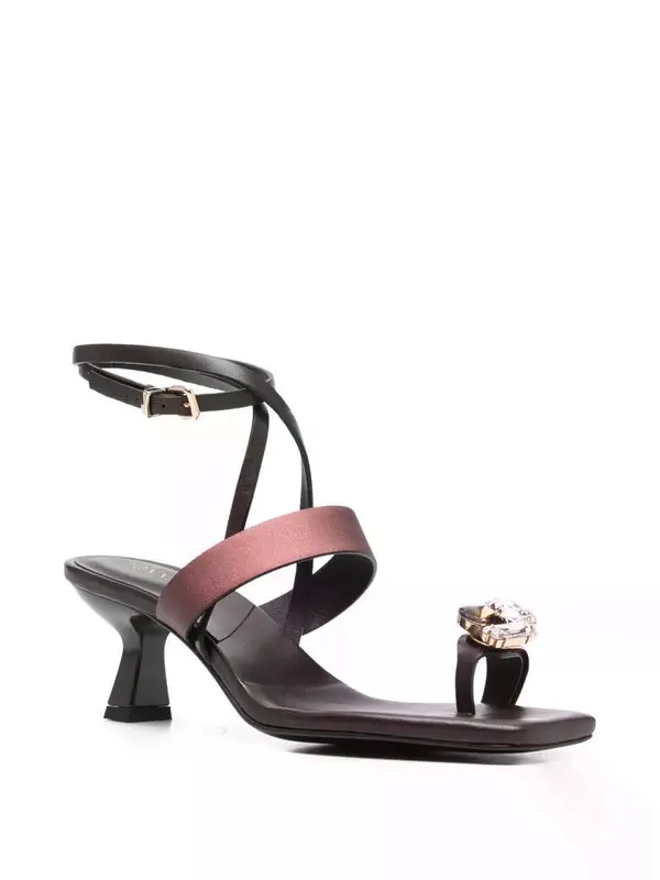 DONNARÌ Square-toe Sandals