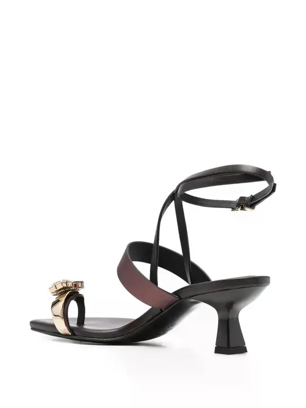 DONNARÌ Square-toe Sandals
