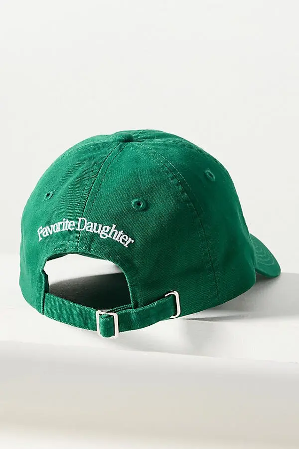 FAVORITE DAUGHTER Mom Of The Year Baseball Cap - Green