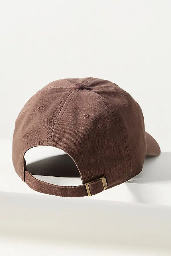 '47 47 Embroidered Cotton Baseball Cap - Brown