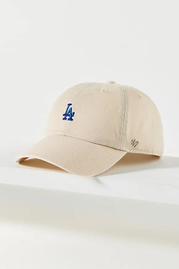 '47 47 Cotton La Logo Baseball Cap - Neutral/stone