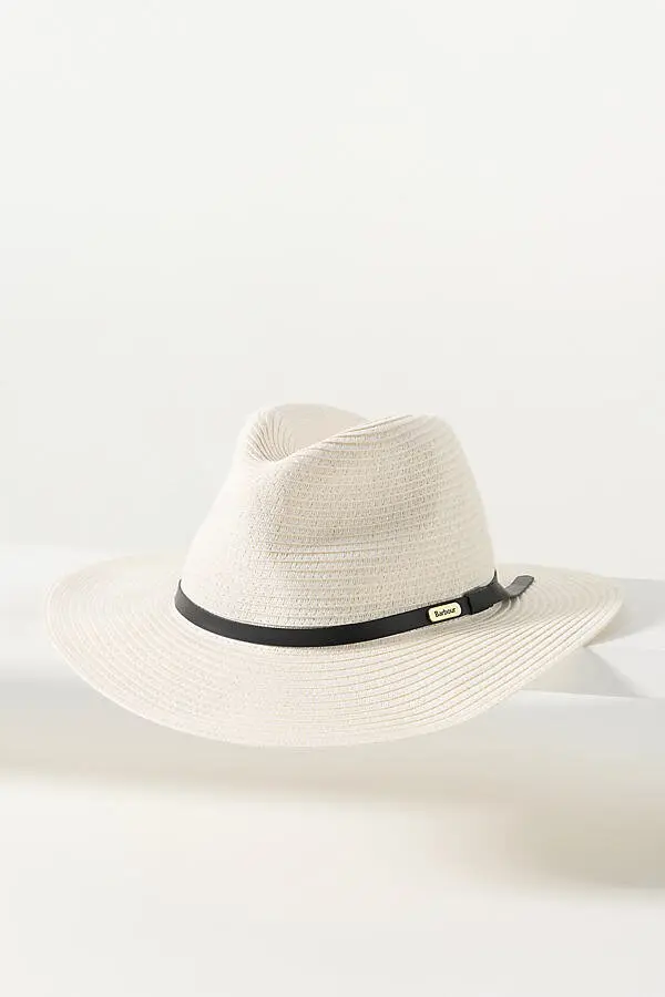 Barbour Evelyn Tril Woven Hat - Ecru