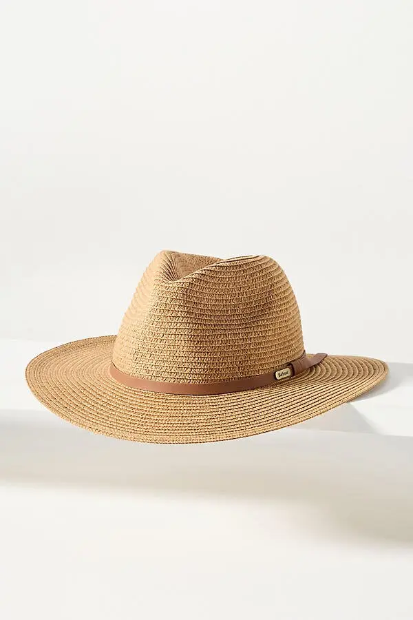Barbour Evelyn Tril Woven Hat - Tan