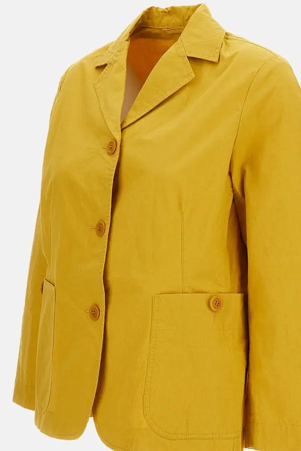 CASEY & CASEY Single-breasted Cotton Poplin Jacket