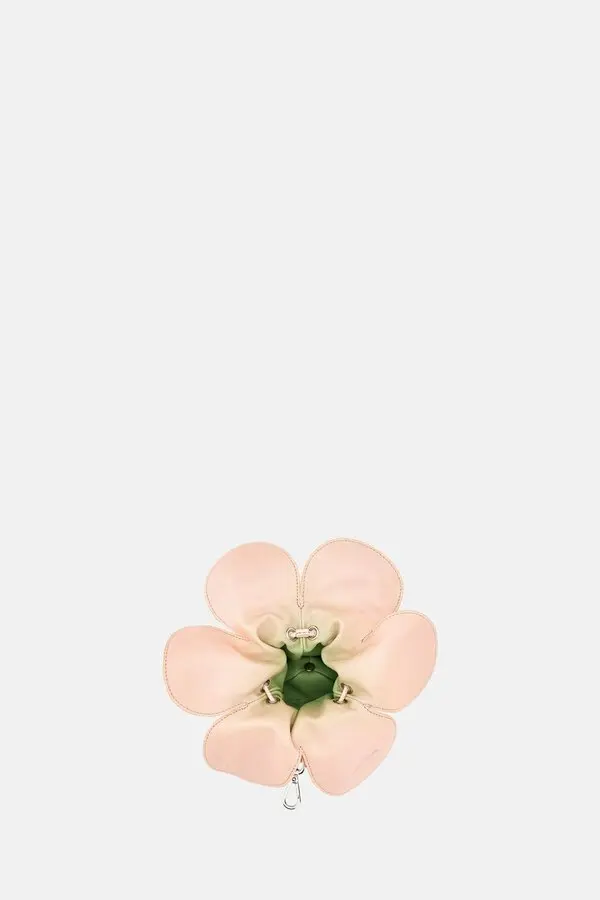 Simone Rocha Coin Purse In The Shape Of A Flower - Rose