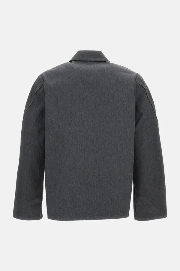 Givenchy Cotton Jacket With Patch Pockets - Grey