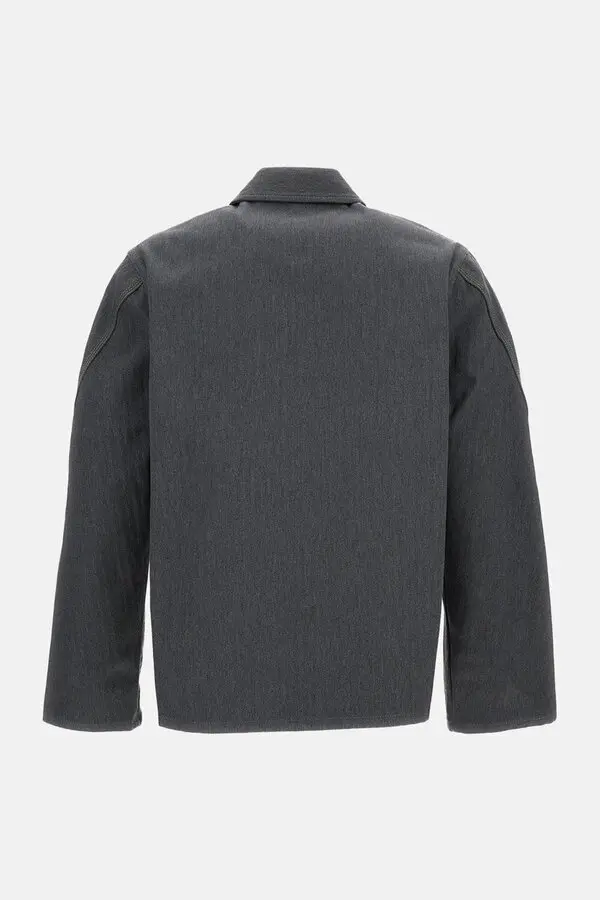 Givenchy Cotton Jacket With Patch Pockets - Grey