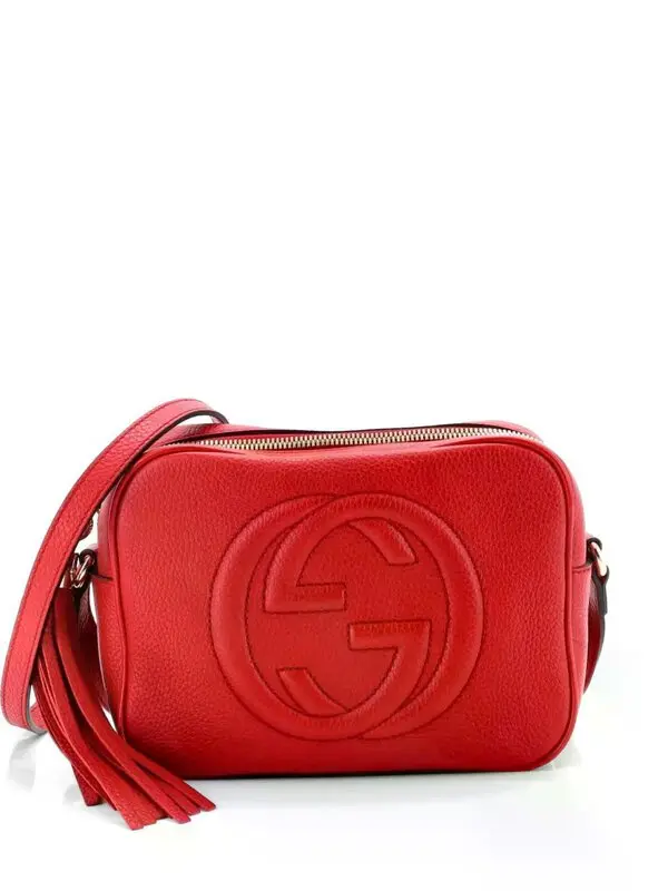 Gucci Soho Disco Small Crossbody Bag - Red
