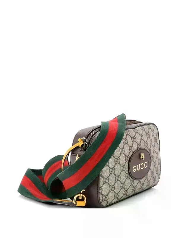 Gucci Neo Vintage Camera Messenger Bag Gg Coated Canvas - Brown