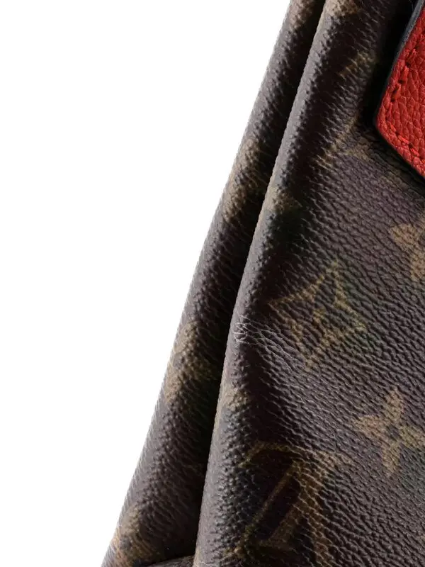 LOUIS VUITTON Saint Placide Handbag Monogram Canvas And Leather - Brown