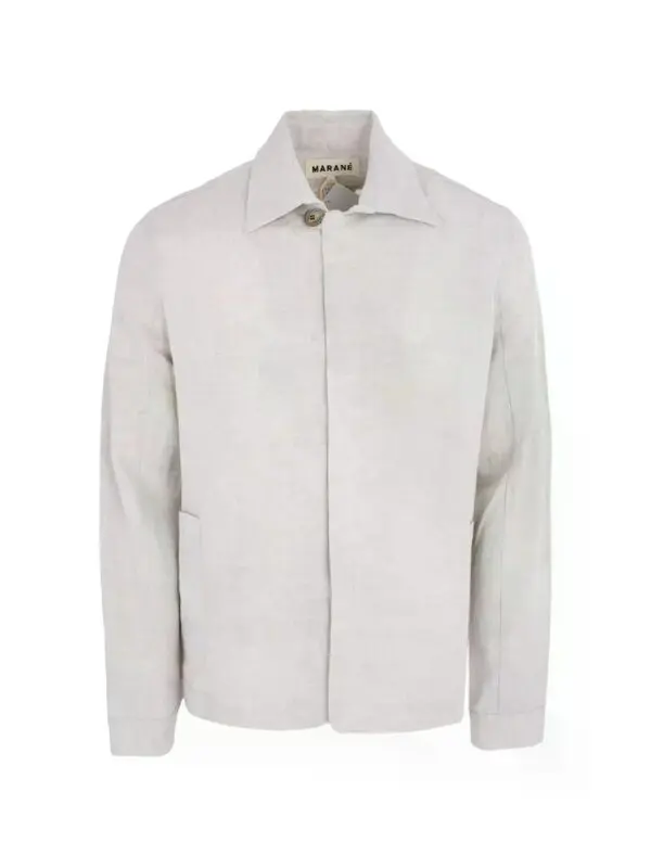 Marané Concealed-fastening Shirt Jacket