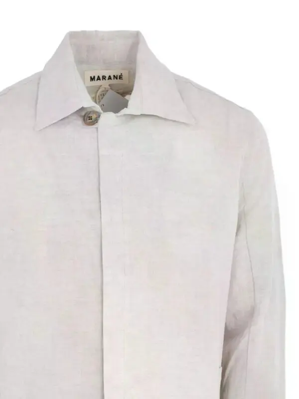 Marané Concealed-fastening Shirt Jacket