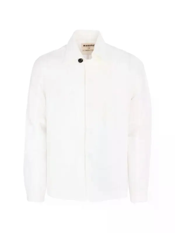 Marané Concealed-fastening Shirt Jacket