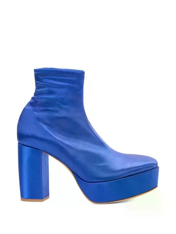 Red Valentino Platform Boots - Blue