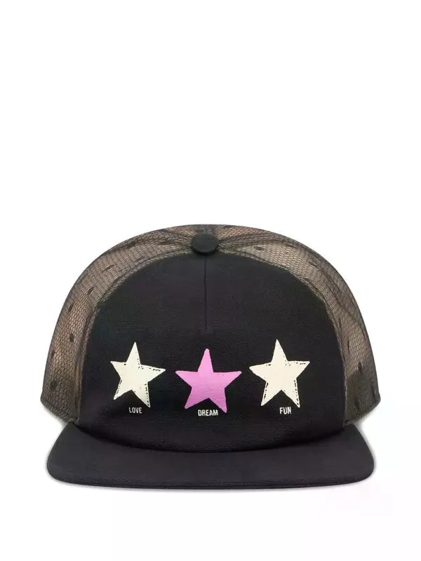 Valentino Garavani Star Patch Cap - Black