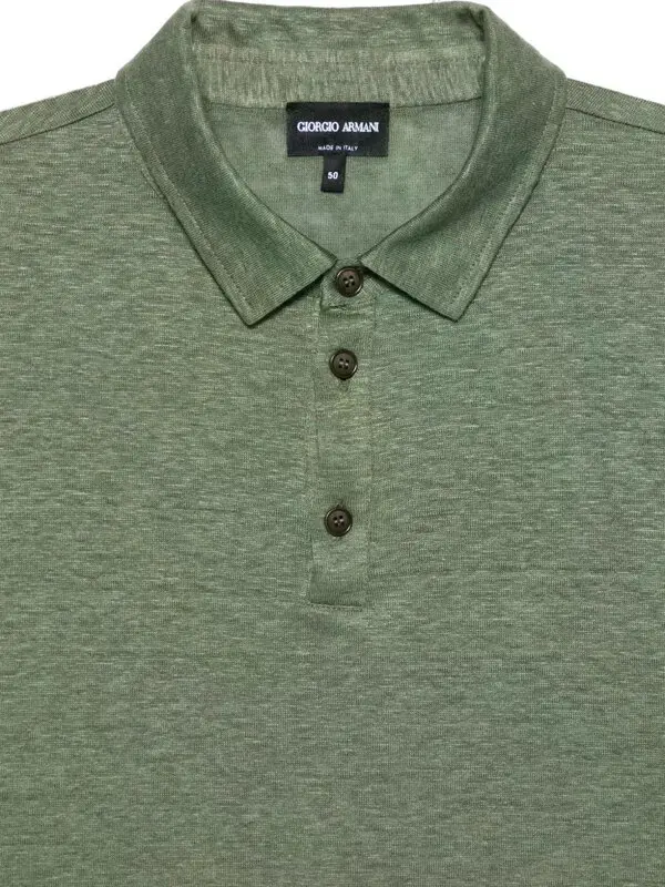 Giorgio Armani Buttoned Polo Shirt