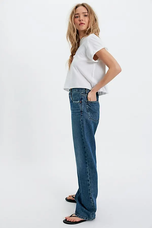 RE/DONE 90s Relaxed Straight-leg Jeans